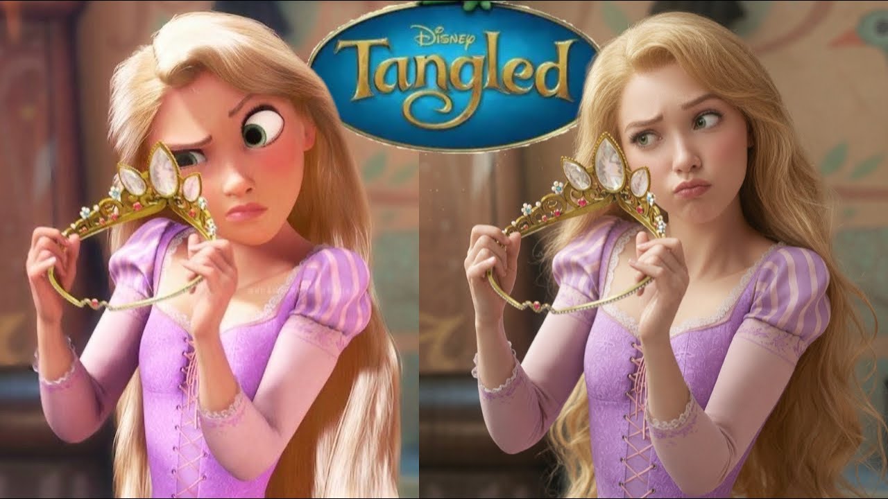What Tangled Characters Would Look Like in Real Life