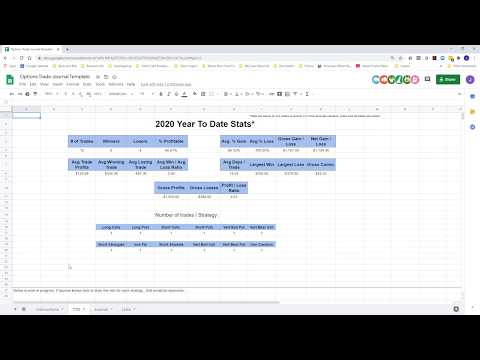 Options Trade Journal How To