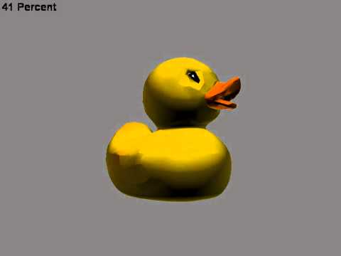 Progressive mesh loading with meshtool