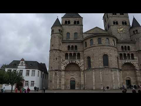 Inside the Magnificent Cathedral of Saint Peter in Trier, Germany | Glass Shrine of Jesus Holy Robe