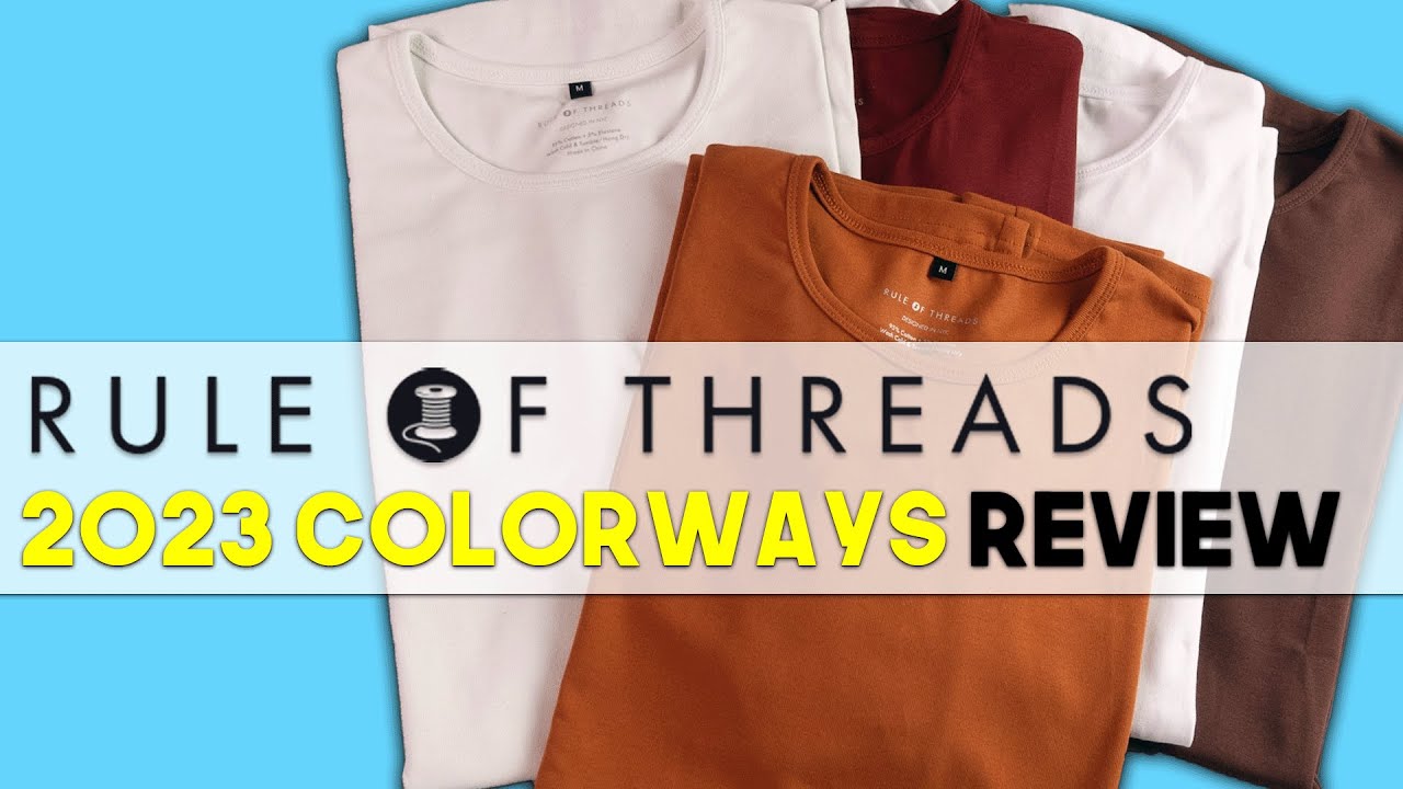 Rule of Threads - New Colorways 2023 Review