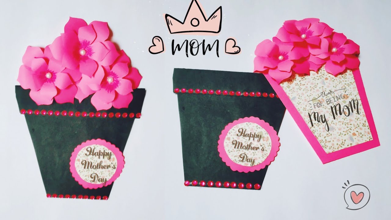 Beautiful and Easy card for mother's day / handmade mother's day greeting card