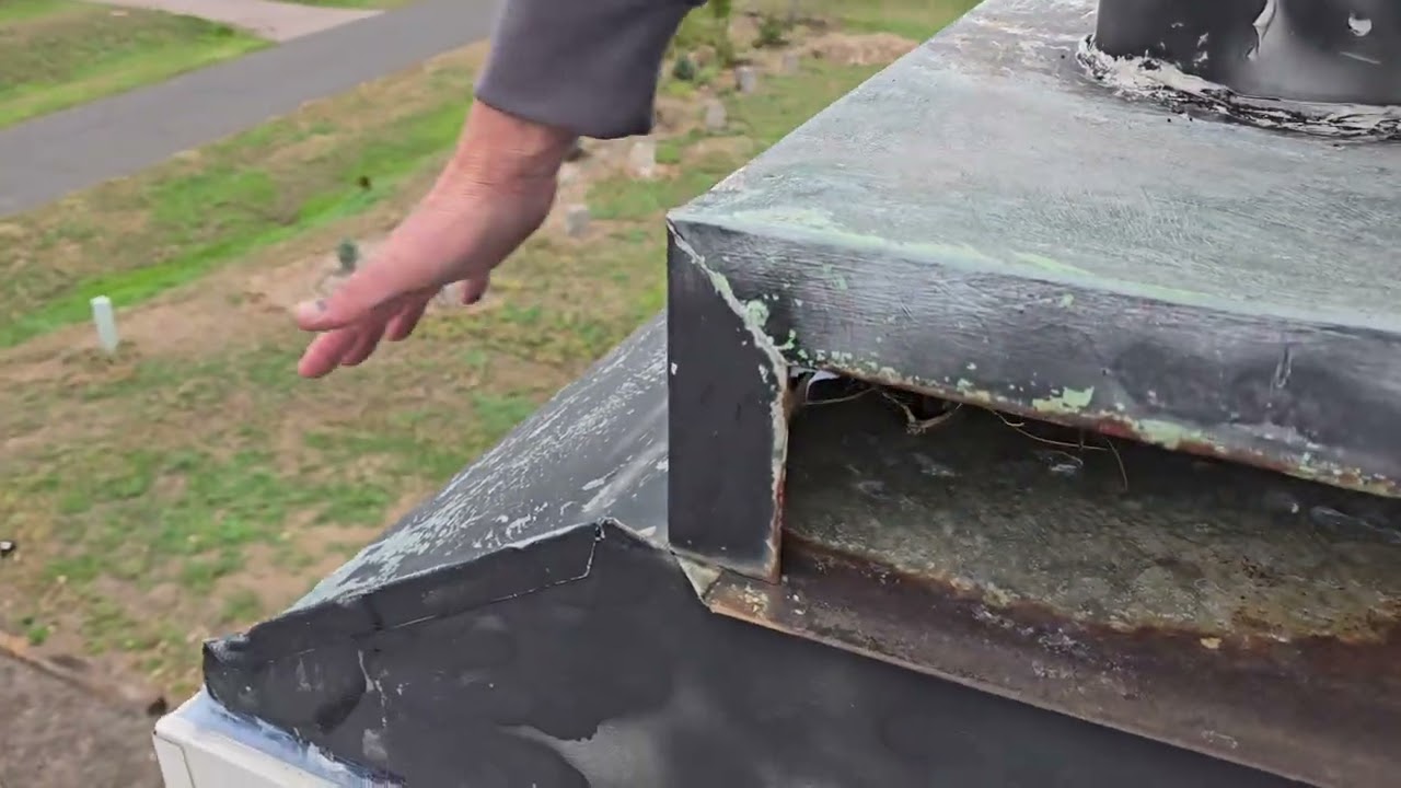 How you can find a ruptured Chase cover and persistent chimney leak in less than 15 minutes