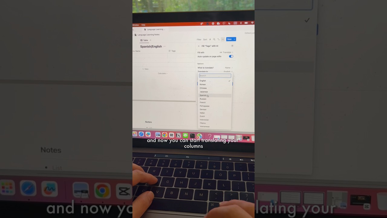 Study languages with Notion AI! ✨#notion #notiontips #notionapp