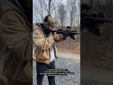 CMMG Mk57 Offhand 100 Yards