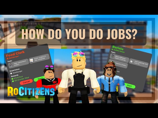 How to play Roblox RoCitizens?
