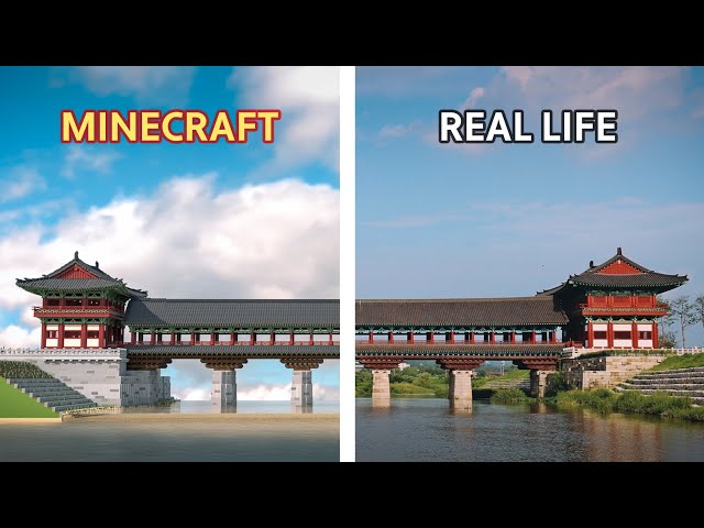 Woljeonggyo Bridge, South Korea Minecraft Map