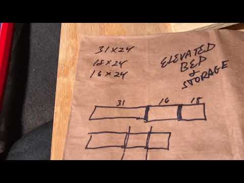 Storage Platform & Bed Plan /Idea In My 99 Jeep Cherokee - Part 1