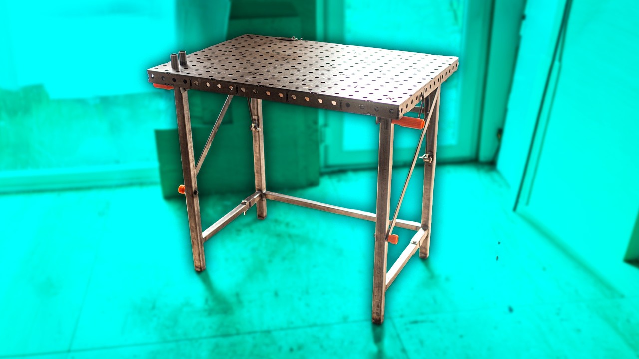 DIY Folding Welding Table Build
