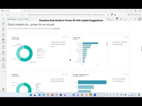 Visualize Data Easily with Suggestions from Copilot for Power BI