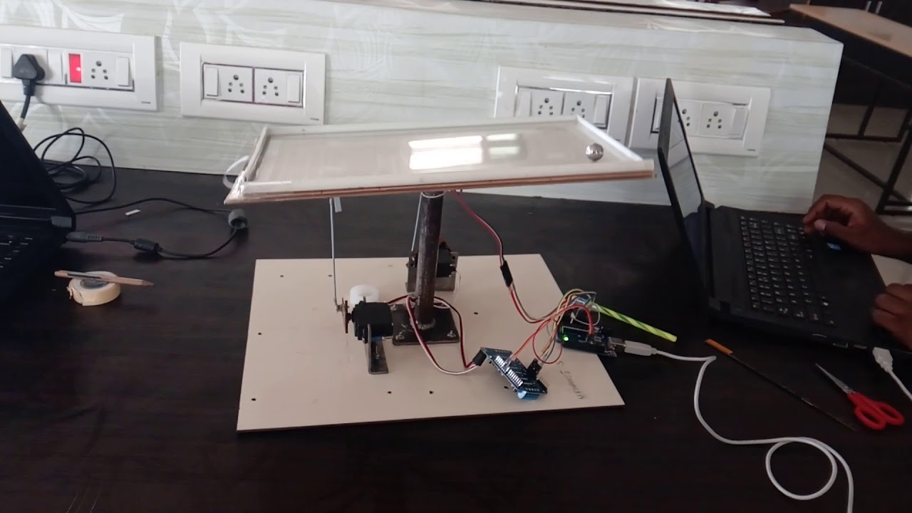 Ball balancing robot🤖 by arduino