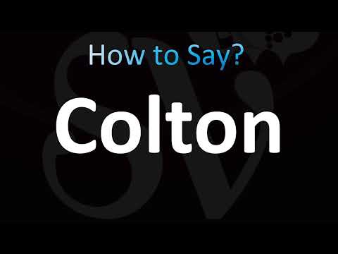 How to Pronounce Colton (Correctly!)