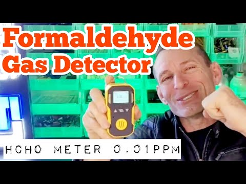 Formaldehyde Gas Detector and Test