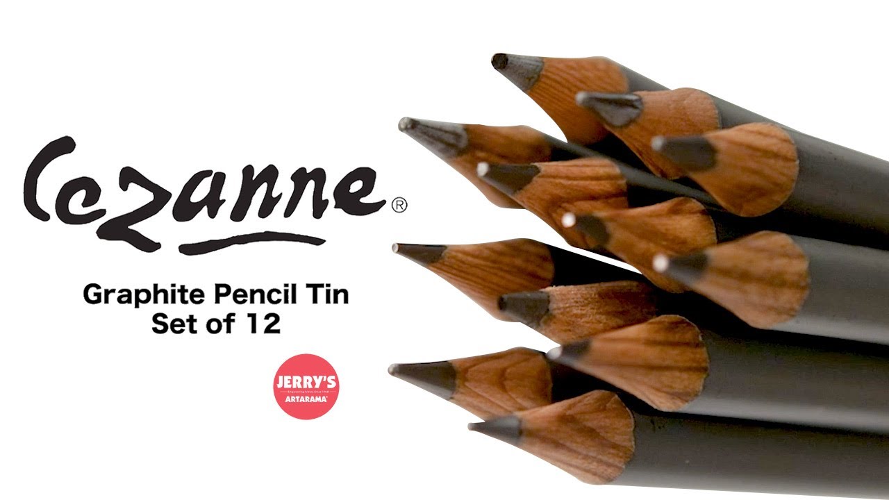 Graphite Pencils | Cezanne Graphite Tin Set of 12