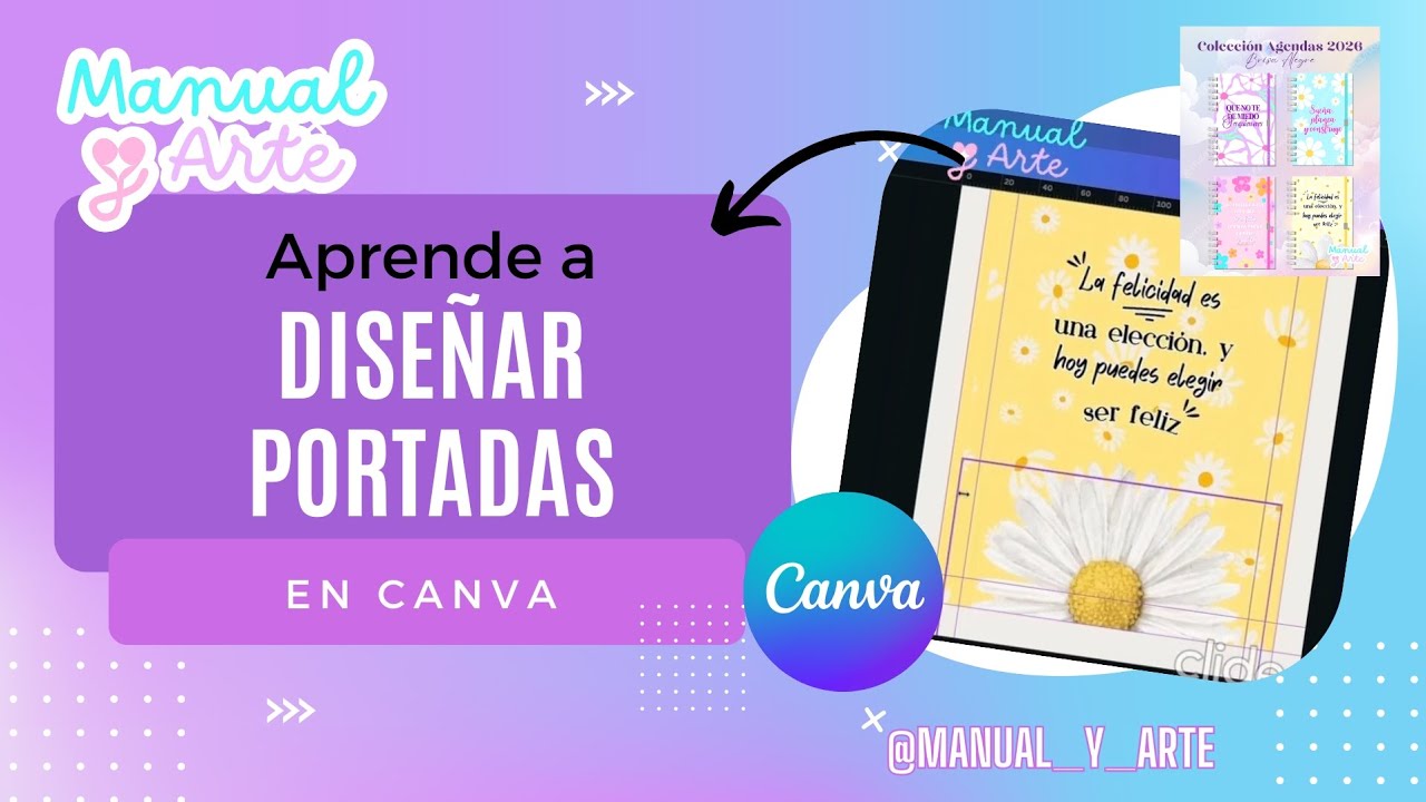 DESIGN AGENDA COVERS in Canva