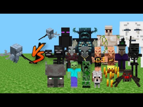 Vex Vs Every Mob in Minecraft (Minecraft Mob Battle) Minecraft Bedrock Edition