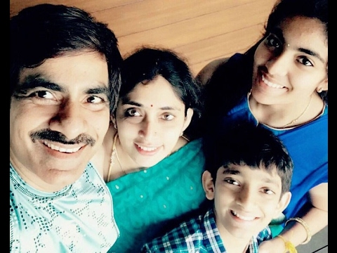 Actor Ravi Teja Family Photos