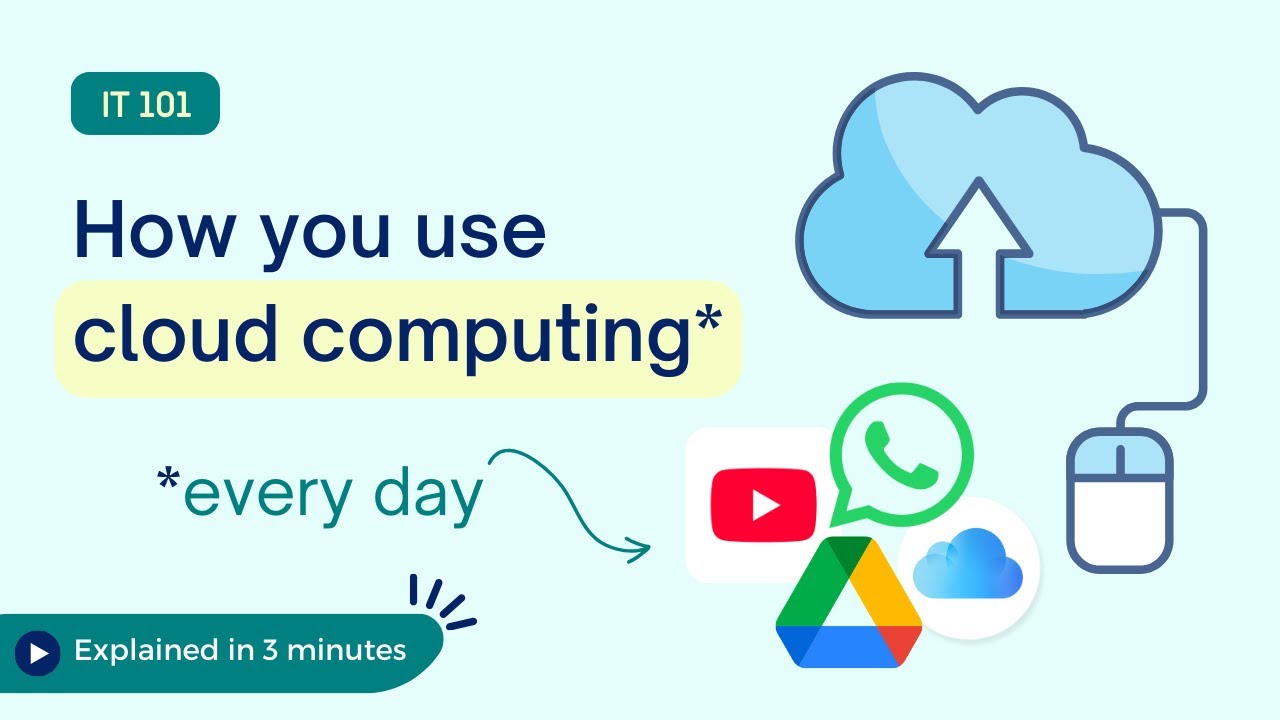 How The Cloud Works (explained for beginners in 3 minutes) ☁️