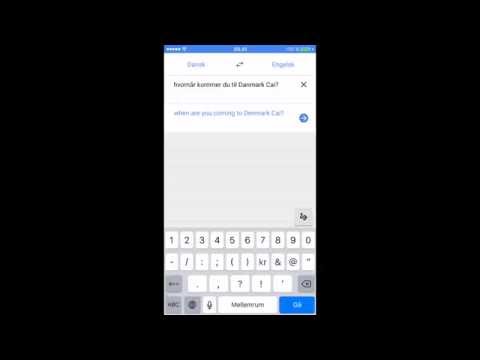 Google Oversæt app til Apple og Android - Ordtavlen