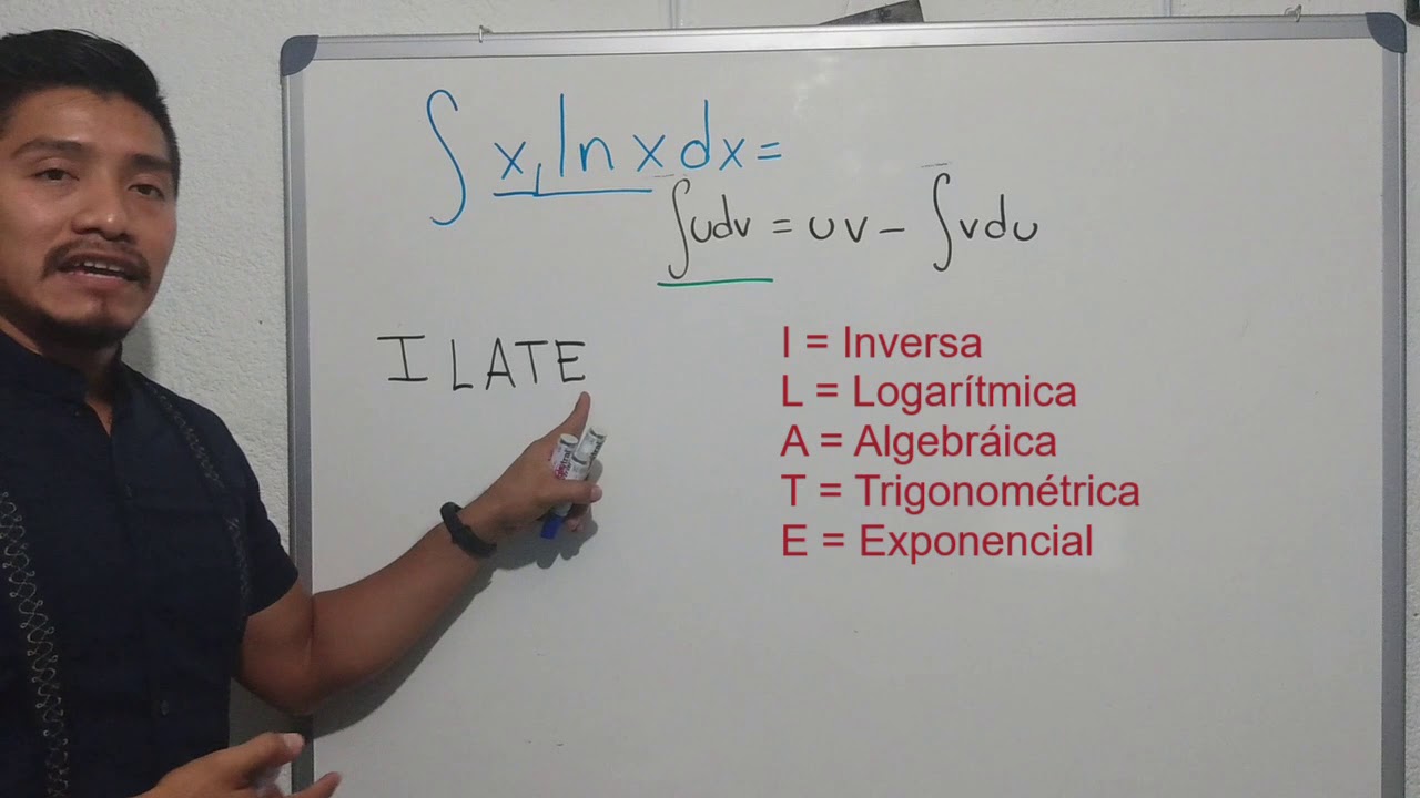 INTEGRACIÓN POR PARTES - Introducción y ejemplo 1