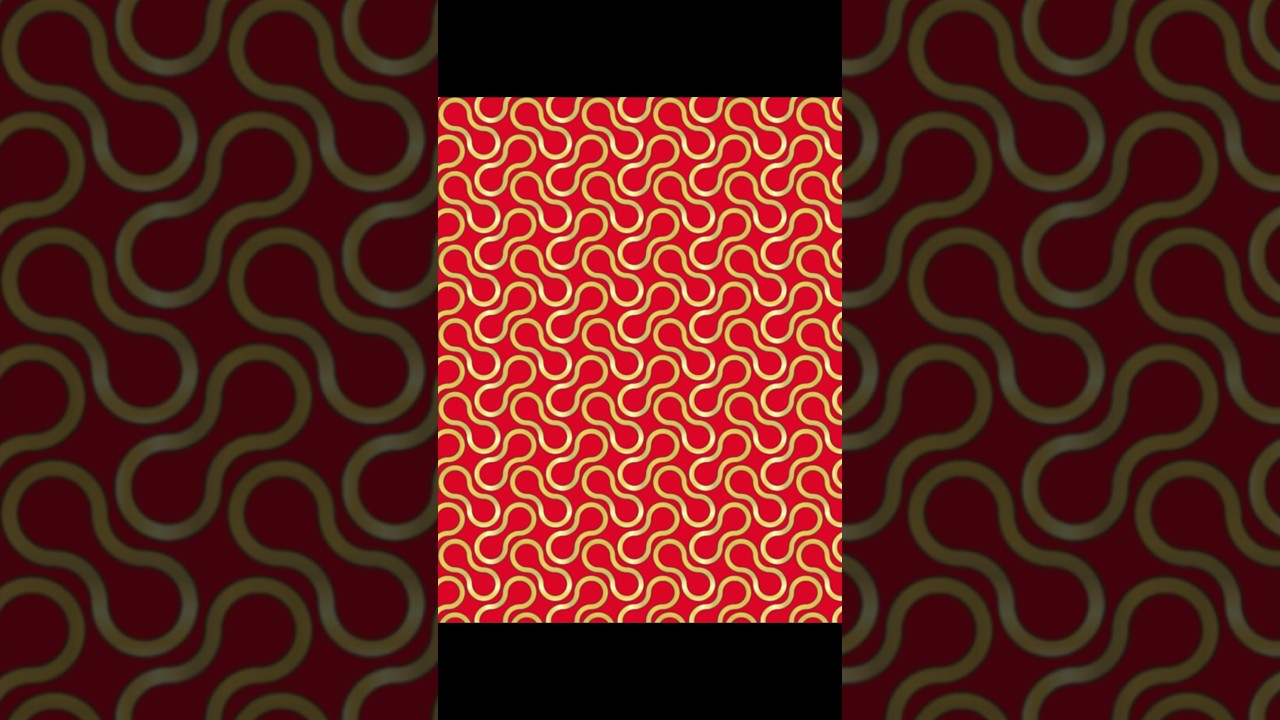 Circular  Pattern  Design with illustrator | Vector Logo  | Graphic Design illustrator #logodesign