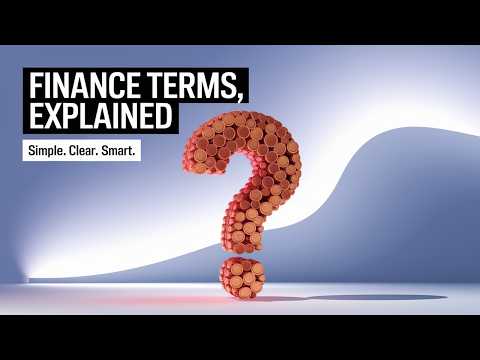 10 Financial Terms You Must Know (Made Ridiculously Simple)