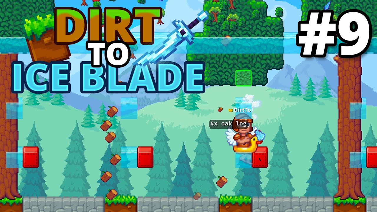 I Farmed Oak All Day… Here’s How Much I Made 🪵🌳 | Dirt To Ice Blade #9