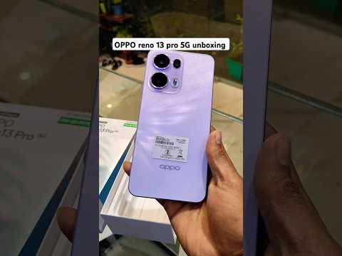 OPPO reno 13 pro 5G unboxing | #shorts #ytshorts #opporeno13series #unboxing #smartphone #techreview