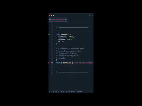 Mastering Object Destructuring: Alias, Nested, and More