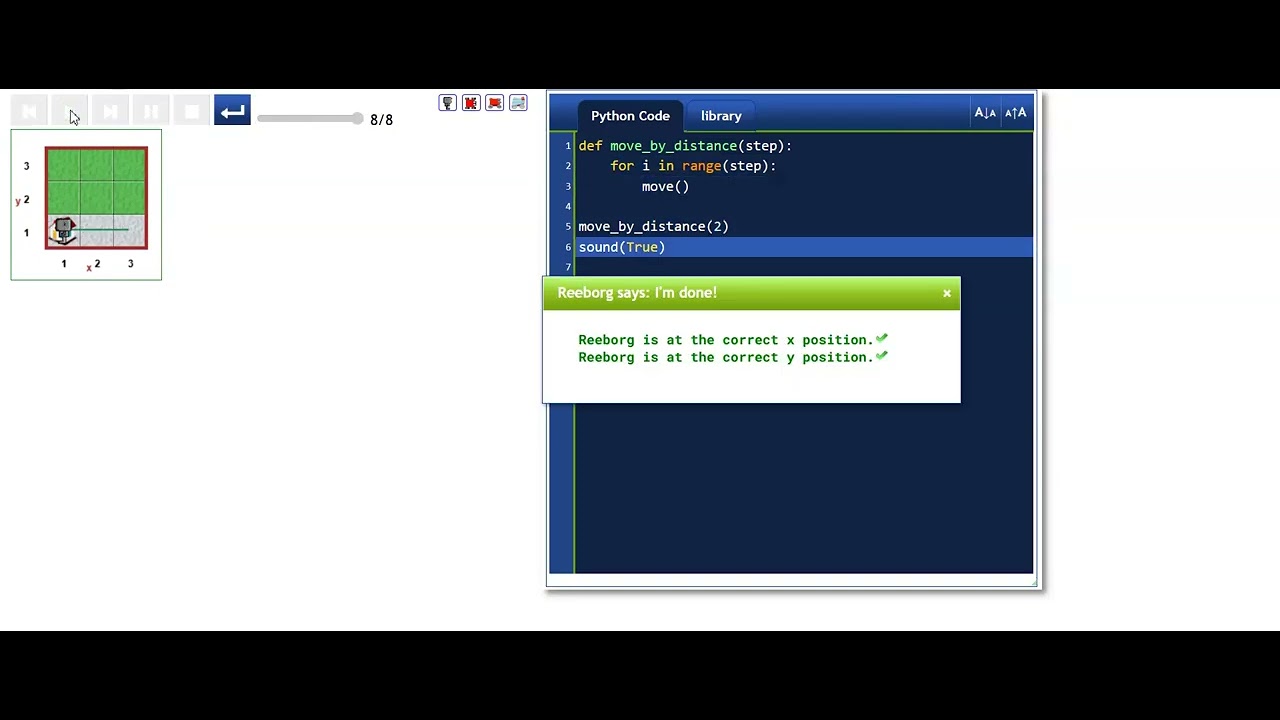 Reeborg’s World Challenge Home-1 Solution | Python Tutorial