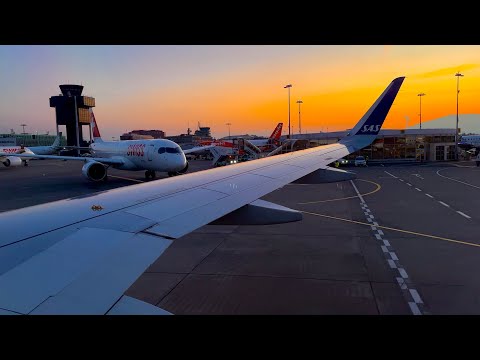 [4K] Full Flight | SAS | Airbus A320-251N | Stockholm (ARN) - Geneva (GVA) | SK611 | EI-SIW
