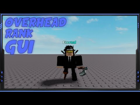 Steam Community :: Video :: How to make Overhead Ranks! *Roblox Studio*