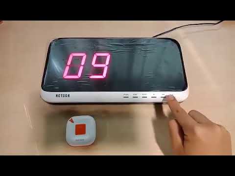 SR-A2003 Monitor: Tutorial on adjusting the volume.