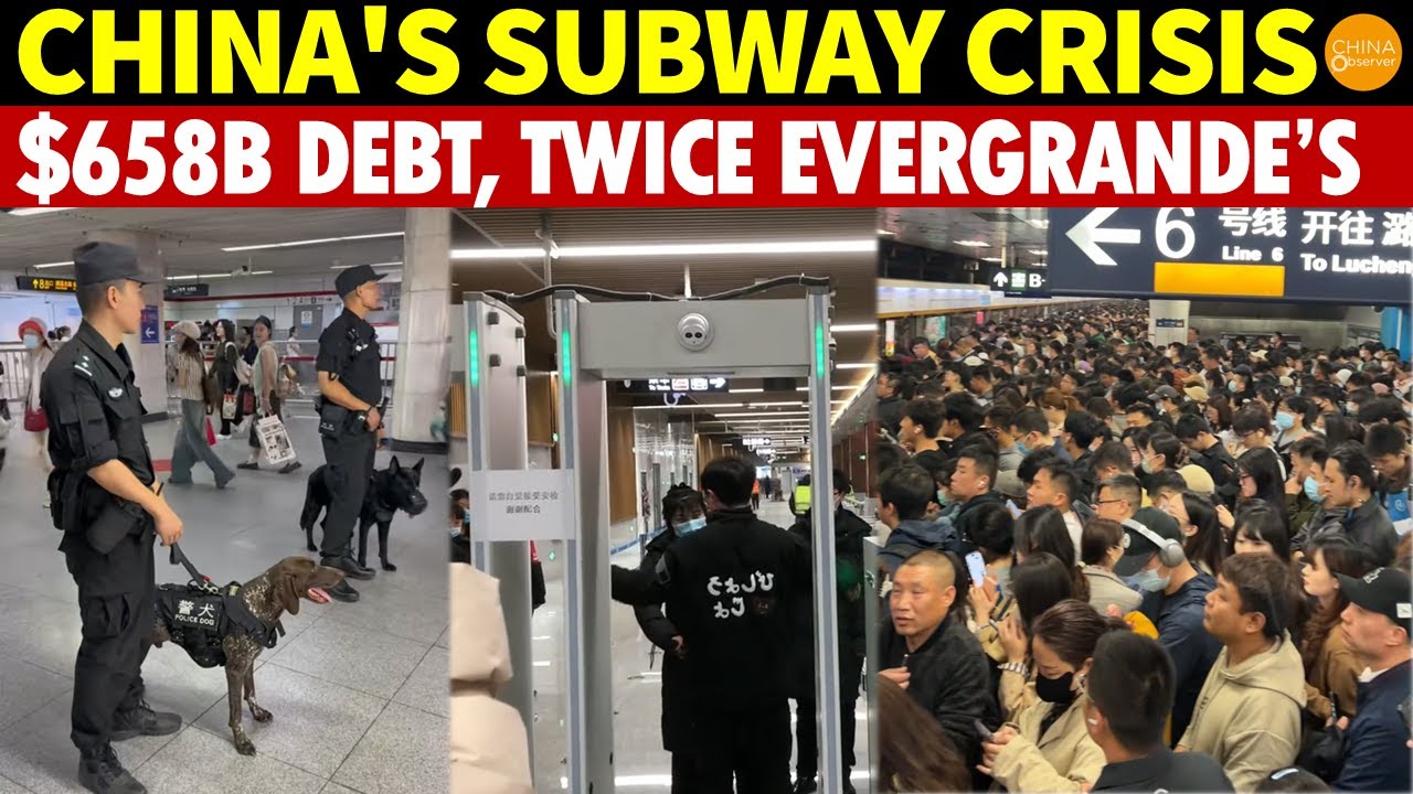 Breaking! Shanghai Subway Near Collapse, 6,000 Layoffs, China’s Subway ...