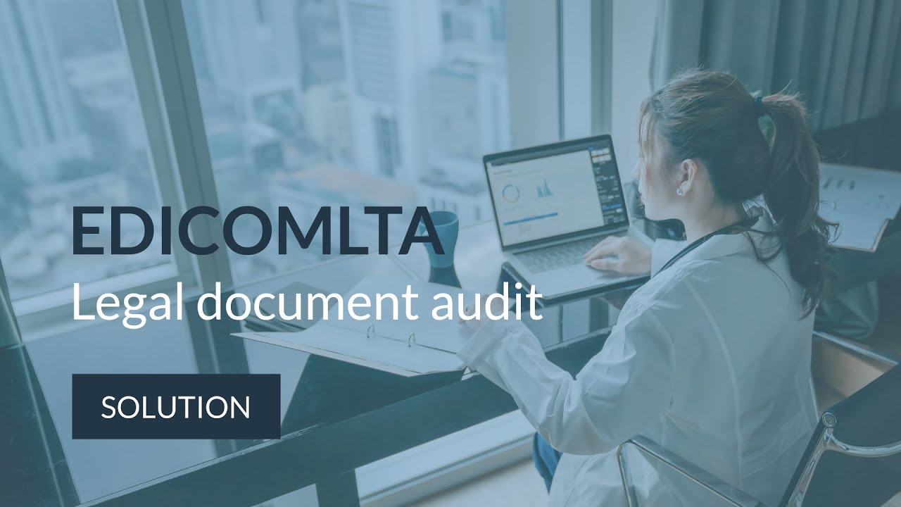 Introducing EDICOMLta: Legal document audit