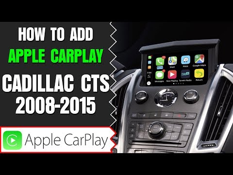 Apple CarPlay Cadillac CTS - How To Add Apple CarPlay Android Auto to Cadillac CTS HDMI DVD TV Input