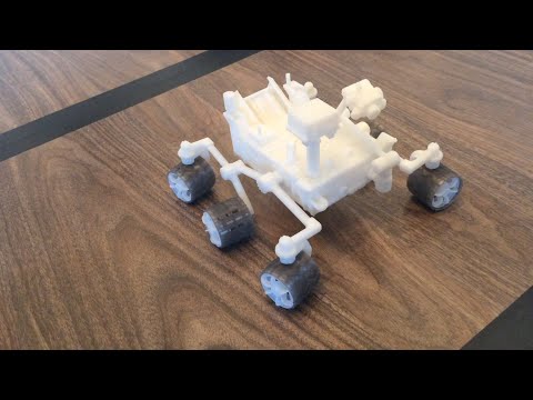 NASA "Curiosity" Mars Rover by AngryPancreus - Thingiverse