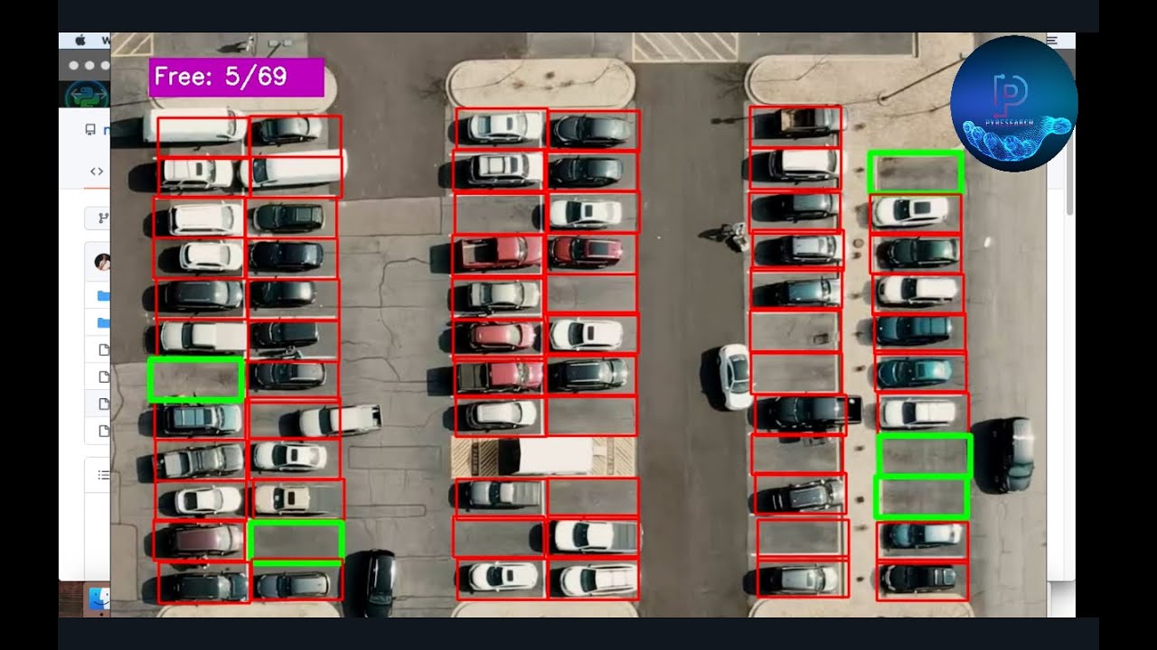 Parking Space detection using OpenCV Python | Computer Vision