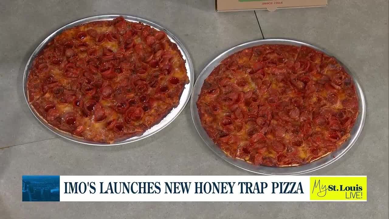 Imo's Launches New Honey Trap Pizza