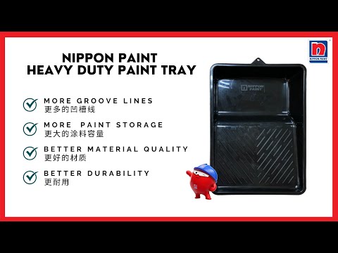 The Features of Nippon Paint Heavy Duty Paint Tray - Better Painting Experience with Quality Tools