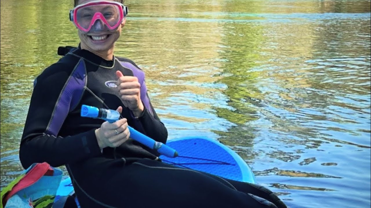Snorkel adventure at rainbow river on paddleboards