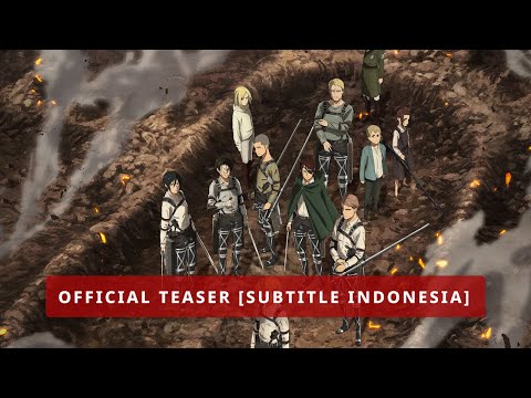 Attack on Titan Season 4 Part 3 - Official Teaser [Subtitle Indonesia]