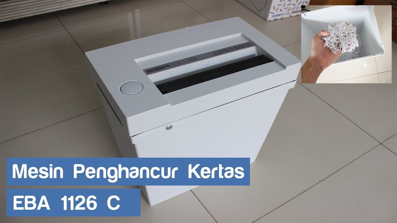 Harga Penghancur Kertas EBA 1126C Termurah | Kotakpensil