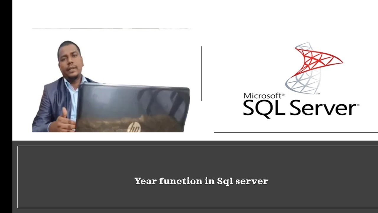 Year() function in Sql #sqlserver #year