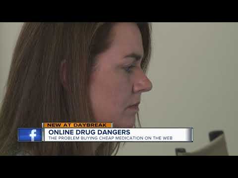 Online drug dangers: the problem buying cheap medication on the web