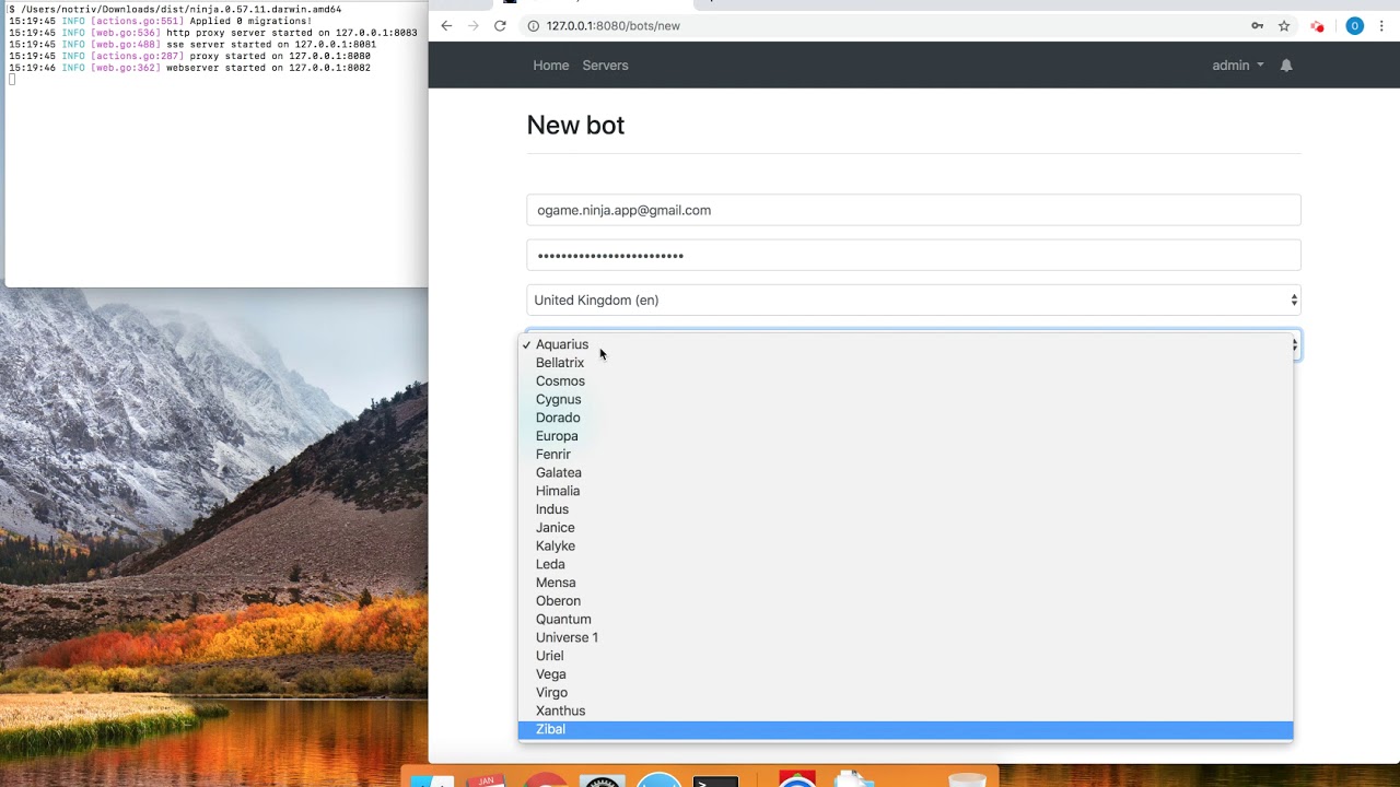 Create your first bot