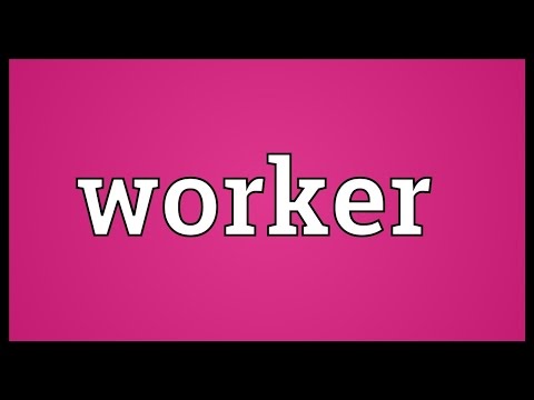 Worker Meaning
