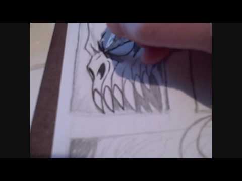 How To Ink A Comic Book Page Part 1