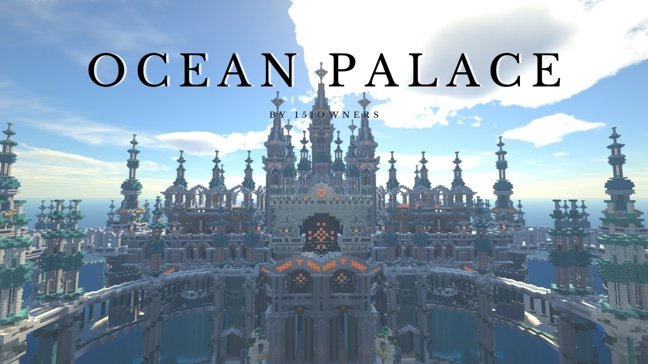 Underwater Palace Minecraft