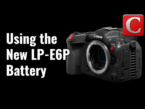 Canon R5C: Powering with LP-E6P battery (5077C002)